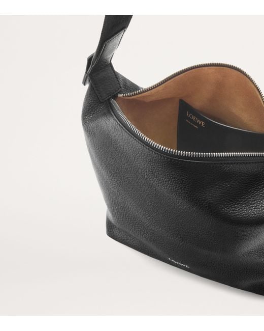 Loewe Small Leather Cubi Cross-Body Bag in Black for Men | Lyst