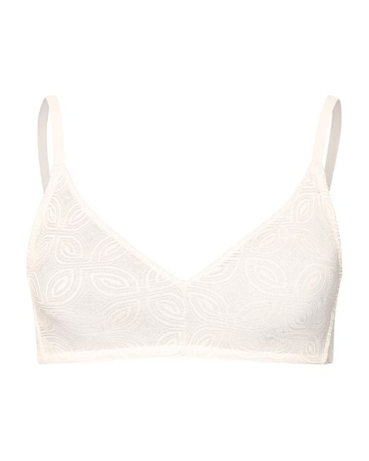 Hanro Ruby Soft Cup Bra in White | Lyst UK