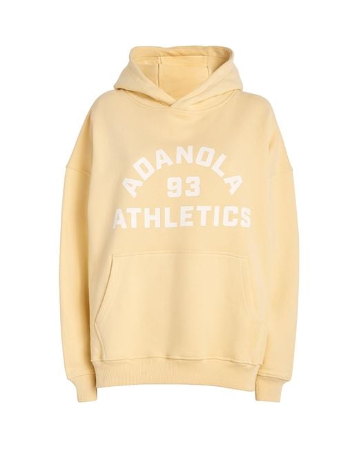 ADANOLA Oversized Campus Hoodie in Natural | Lyst ADANOLA Oversized Campus Hoodie in Natural | Lyst