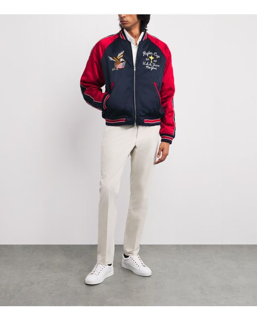 Ralph Lauren Us Ryder Cup Bomber Jacket in Red for Men | Lyst UK