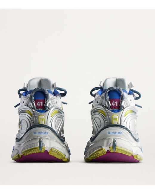 Balenciaga Runner Sneakers in Blue | Lyst