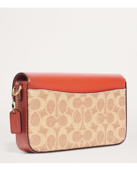 COACH Canvas Wyn Cross-Body Bag in Red | Lyst