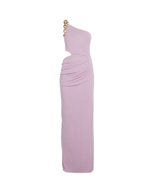 Cult Gaia Cut-Out-Detail Cobie Gown in Purple | Lyst