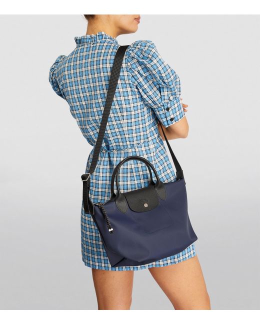 Longchamp Small Le Pliage Energy Handbag in Blue | Lyst UK