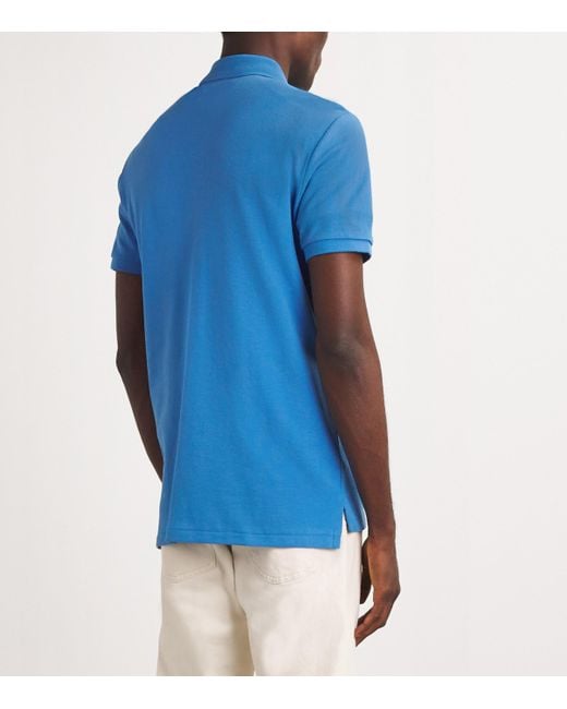 Polo Ralph Lauren Custom Slim-Fit Polo Shirt in Blue for Men | Lyst