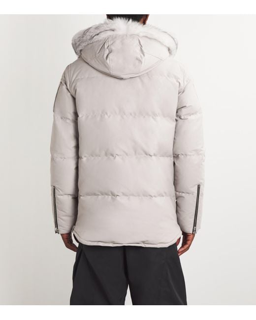 Moose Knuckles 3Q Down Jacket in Gray for Men | Lyst
