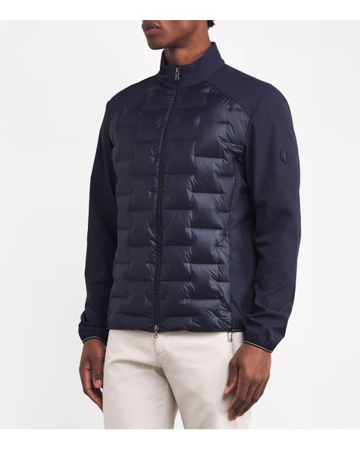 Bogner Down Hybrid Dardan Jacket in Blue for Men | Lyst