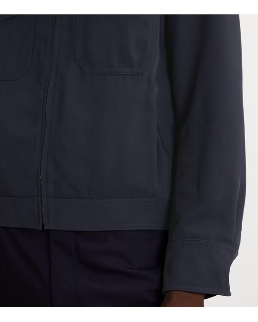 Sandro Antoine Jacket in Blue for Men | Lyst