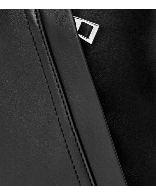 Loewe Leather Flamenco Backpack in Black for Men | Lyst