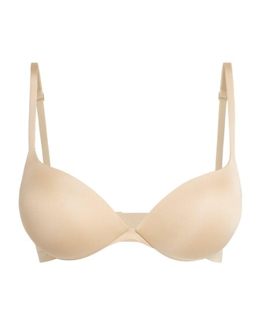 Skims Ultimate Push-Up Plunge Bra in Natural | Lyst
