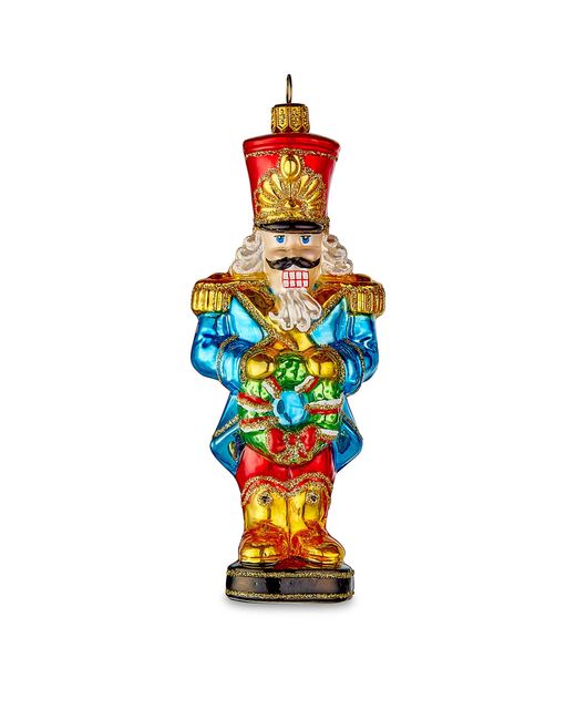 Harrods Glass Nutcracker Tree Ornament in White | Lyst UK