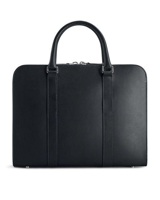 Carl Friedrik Leather Palissy Briefcase in Black for Men | Lyst