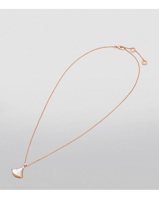 BVLGARI Rose, Diamond And Mother-Of-Pearl Divas’ Dream Necklace in ...