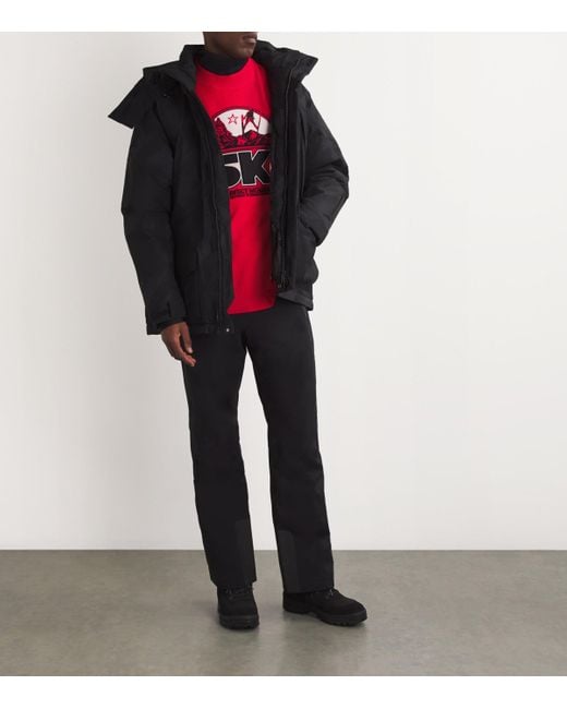 Perfect Moment Merino Logo-Intarsia Adler Sweater in Red for Men | Lyst