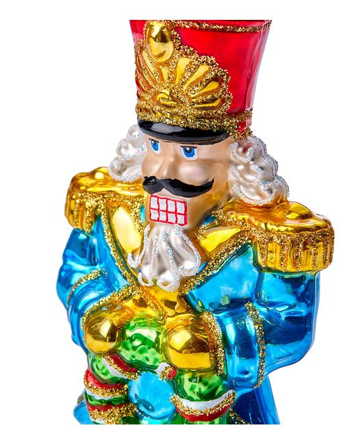 Harrods Glass Nutcracker Tree Ornament in White | Lyst UK