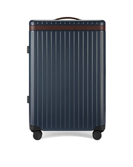 Carl Friedrik X Hackett Check-In Suitcase in Blue | Lyst