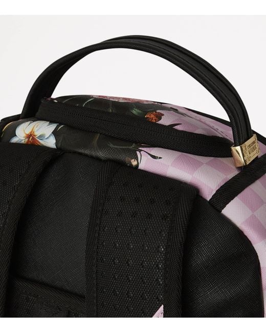 Sprayground Flowers Backpack in Red | Lyst