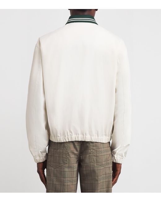 Ralph Lauren X Wimbledon Crest Bomber Jacket in White for Men | Lyst