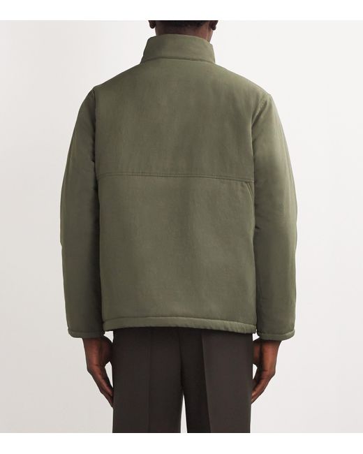 Snow Peak Takibi Weather Padded Jacket in Green for Men | Lyst