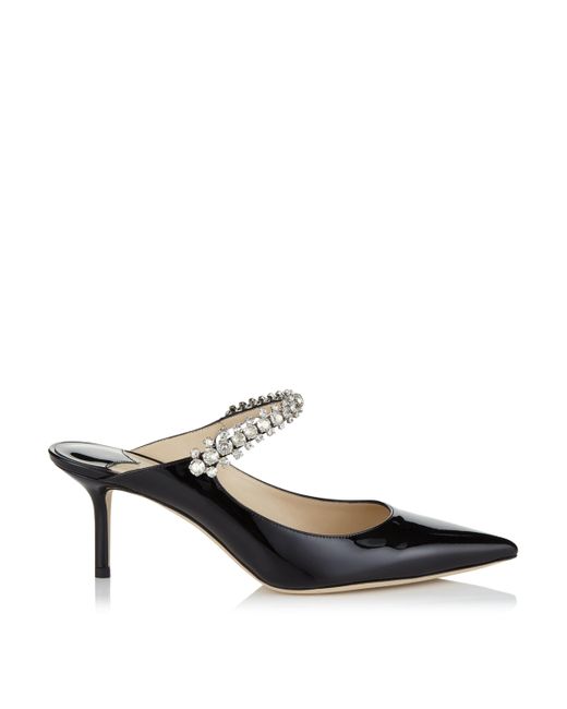 Jimmy Choo Bing 65 Leather Mules in Black | Lyst
