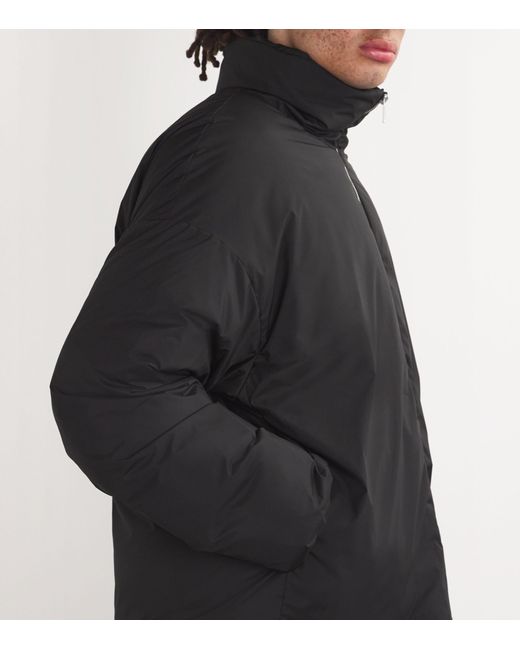 Studio Nicholson Goose Down Puffer Coat in Black for Men | Lyst