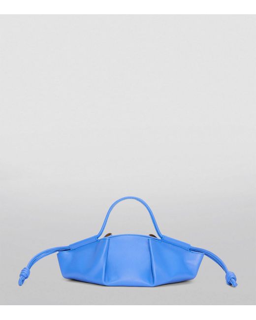 Loewe Small Leather Paseo Shoulder Bag in Blue | Lyst Loewe Small Leather Paseo Shoulder Bag in Blue | Lyst