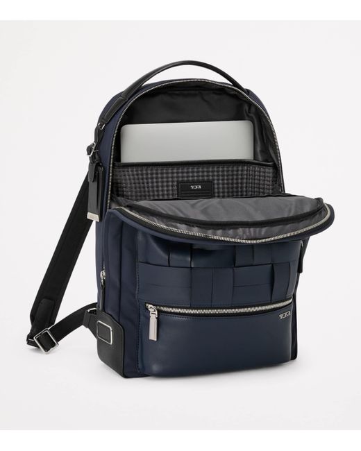 Tumi Nylon Harrison Backpack in Blue | Lyst
