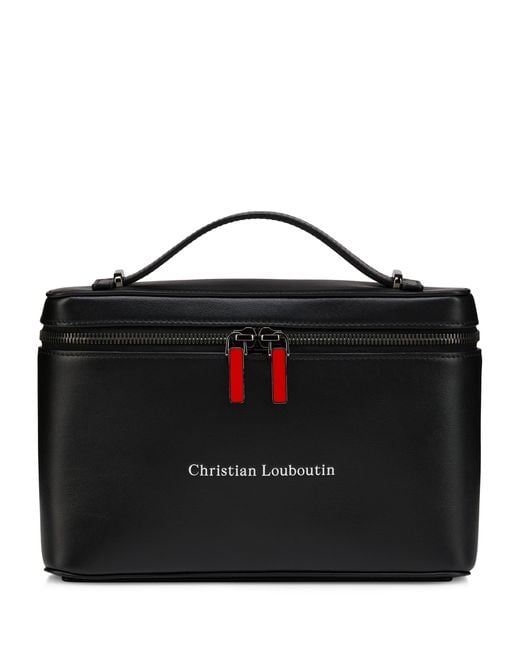 Christian Louboutin Tactical Calfskin Cross-Body Bag in Black for Men ...