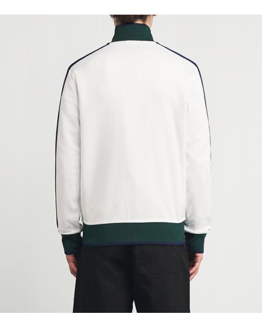 Ralph Lauren X Wimbledon Zip-Up Track Jacket in White for Men | Lyst