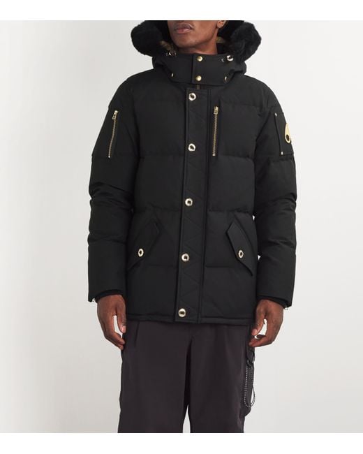 Moose Knuckles 3Q Down Jacket in Black for Men | Lyst