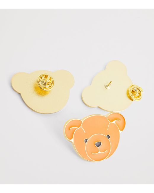 Harrods Bear Pin Badge in Blue | Lyst