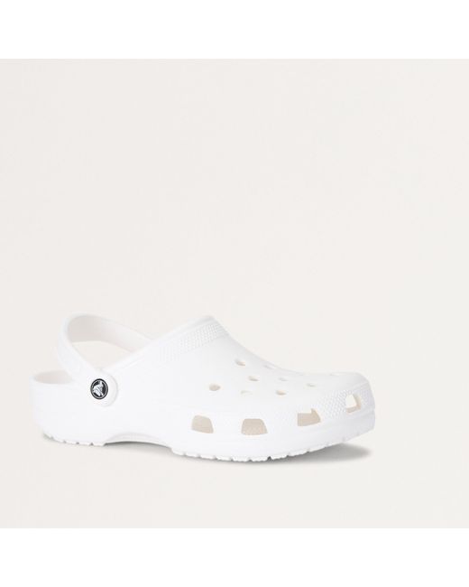 Crocs™ Classic Clogs in White for Men | Lyst
