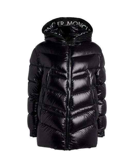 Moncler Synthetic Clair Down-filled Jacket in Black | Lyst Canada