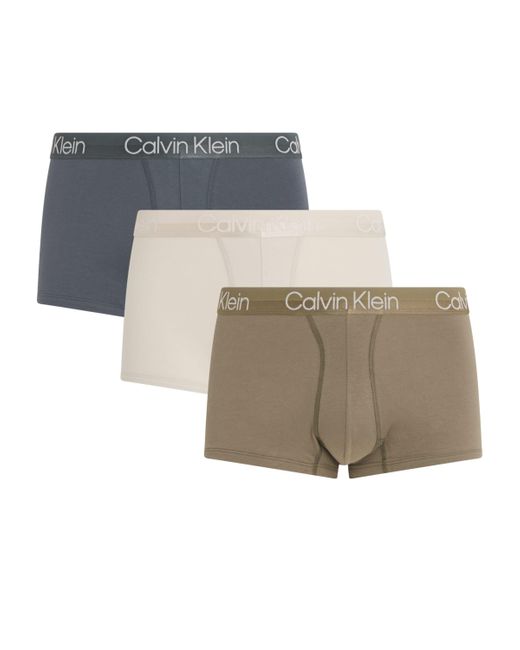 Calvin Klein Cotton Stretch Modern Structure Briefs in White for Men | Lyst