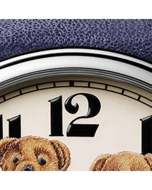 Polo Ralph Lauren Stainless Steel Ralph And Ricky Bear Watch in Gray ...