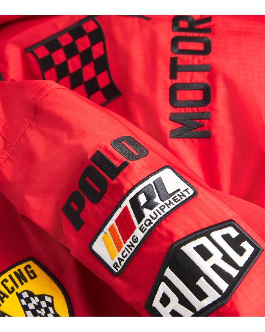 Polo Ralph Lauren Racing Jacket in Red for Men | Lyst