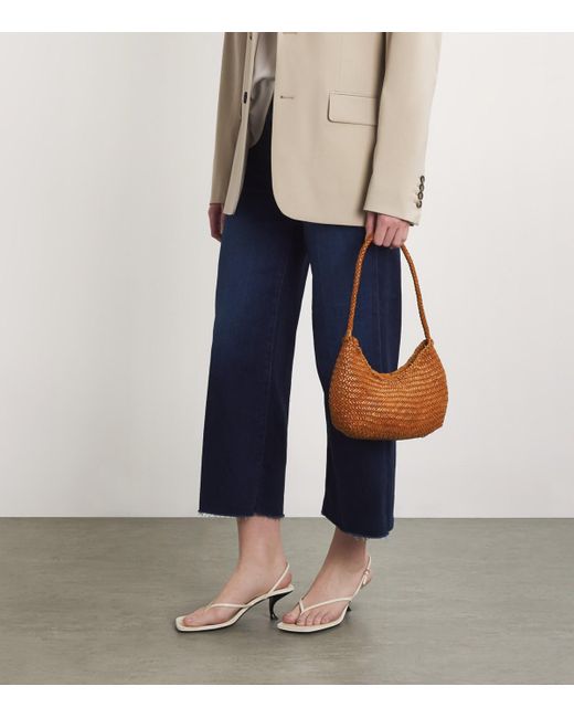 Dragon Diffusion Leather Nova Luna Shoulder Bag in Brown | Lyst