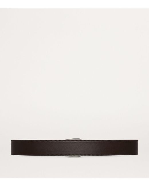 Gucci Leather Interlocking G Belt in Black for Men | Lyst UK