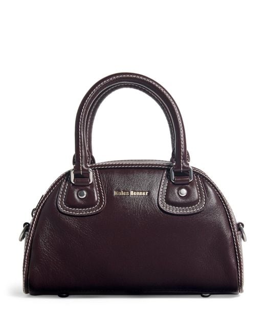 adidas X Wales Bonner Small Leather Cross-Body Bag in Purple for Men | Lyst