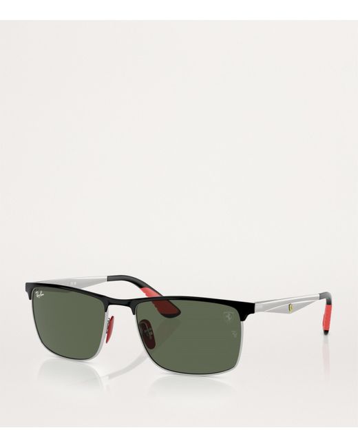 Ray-Ban Metal Rb3726M Scuderia Ferrari Collection Sunglasses in Green ...