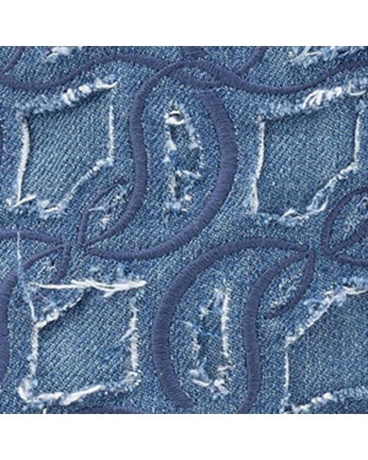 Christian Louboutin So Kate Denim Ankle Boots 100 in Blue | Lyst