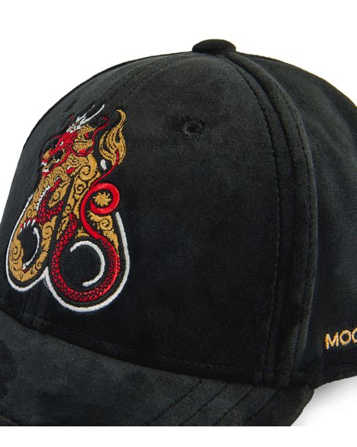 Moose Knuckles Velvet Dragon Cap in Black for Men | Lyst