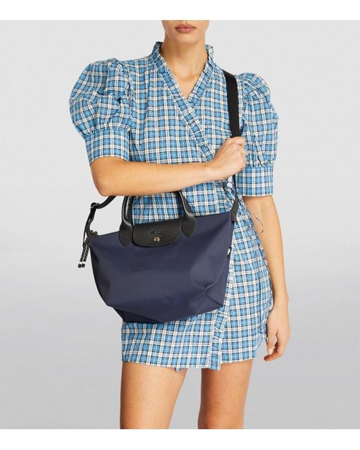 Longchamp Small Le Pliage Energy Handbag in Blue | Lyst UK