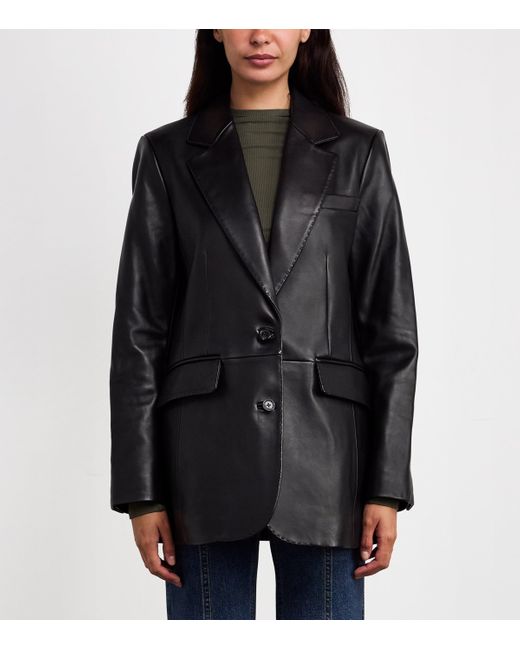 Rag & Bone Ash Leather Jacket in Black | Lyst UK
