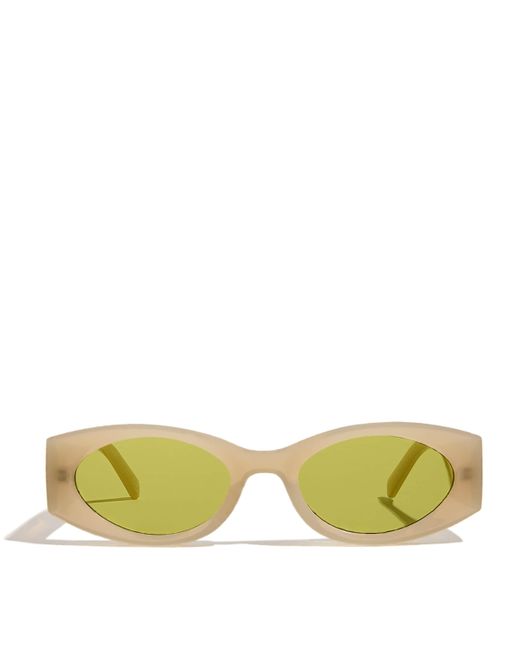 Le Specs Mermaiden Sunglasses in Green | Lyst