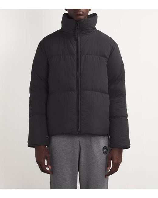 Canada Goose Down Lawrence Puffer Jacket in Black for Men | Lyst UK