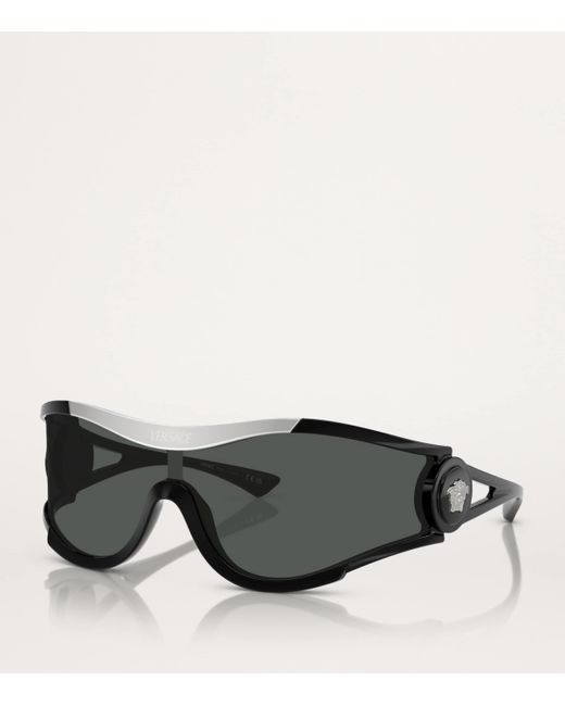 Versace Injected Ve4475 Sunglasses in Black | Lyst UK