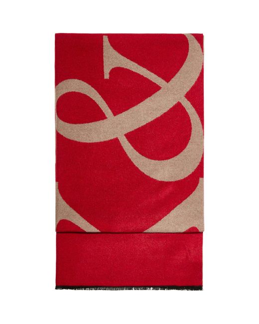 MAX&Co. Logo Scarf in Red | Lyst UK