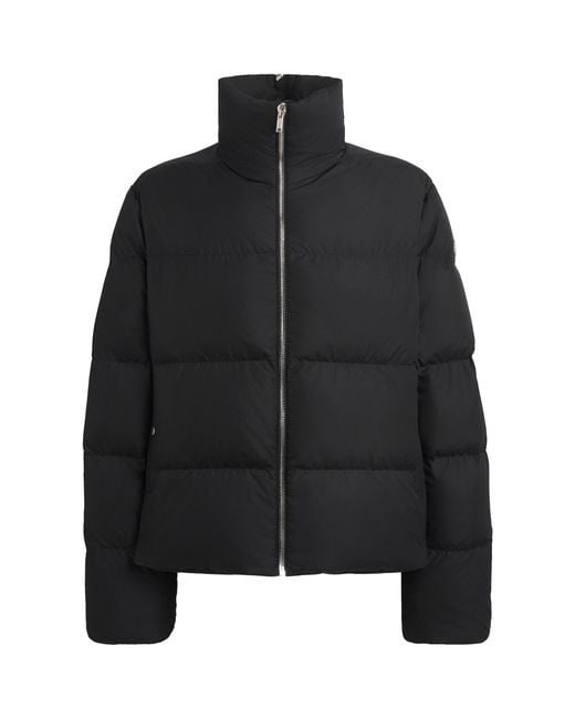 Rick Owens X Moncler Down Cyclopic Puffer Coat in Black for Men | Lyst UK