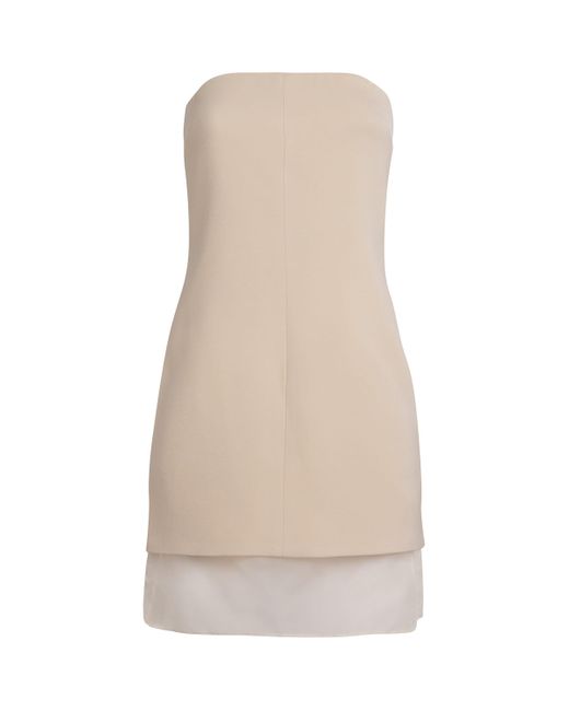 Esse Studios Issia Mini Dress in Natural | Lyst